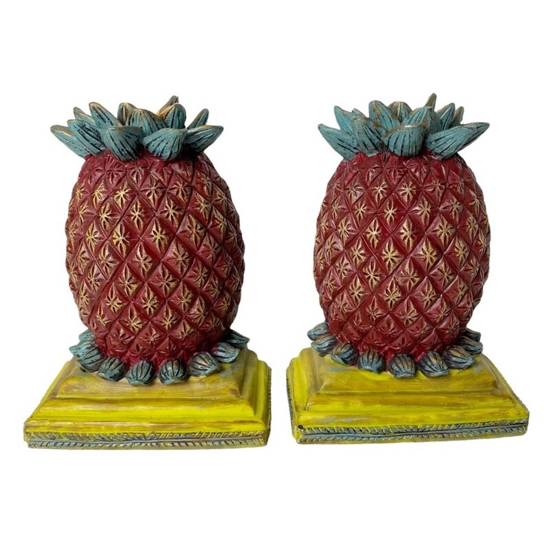 Pineapple Bookends - Etsy