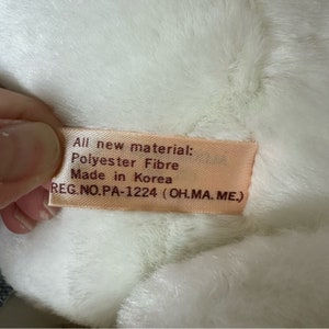 Vintage Aldon Heart Plush Potsy Panda Bear Made in Korea 12 Deadstock ...