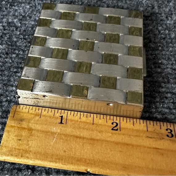 Vintage 1950s metal change purse original box money c… - Gem