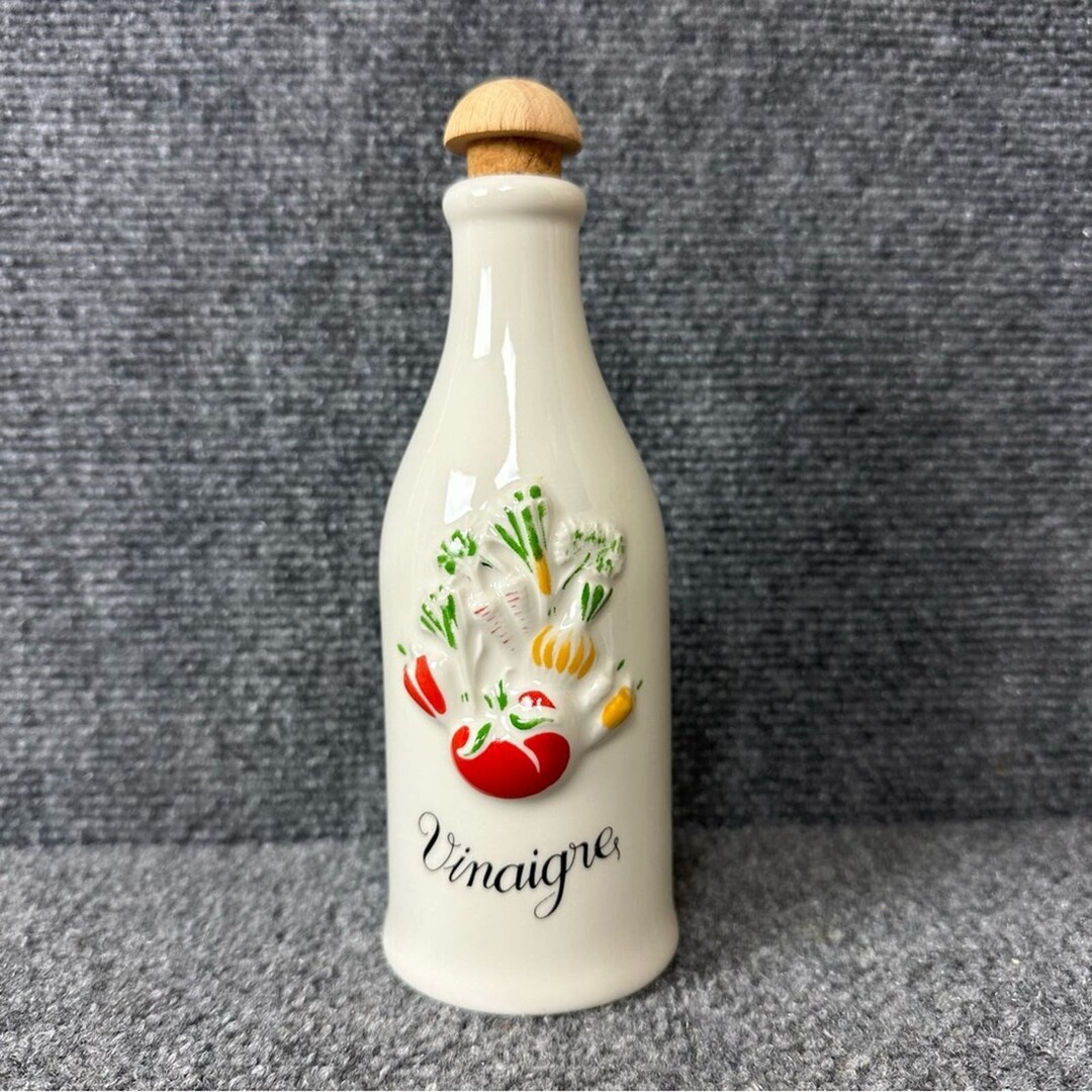 Vintage Revol France Vinegar Cruet Bottle With Cork Stopper 7.5 ...