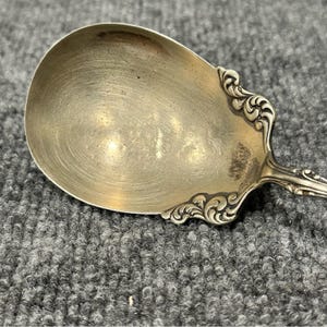 Vintage 1880 Pairpoint Berry Spoon 8” Silver Plate Serving Spoon - Etsy