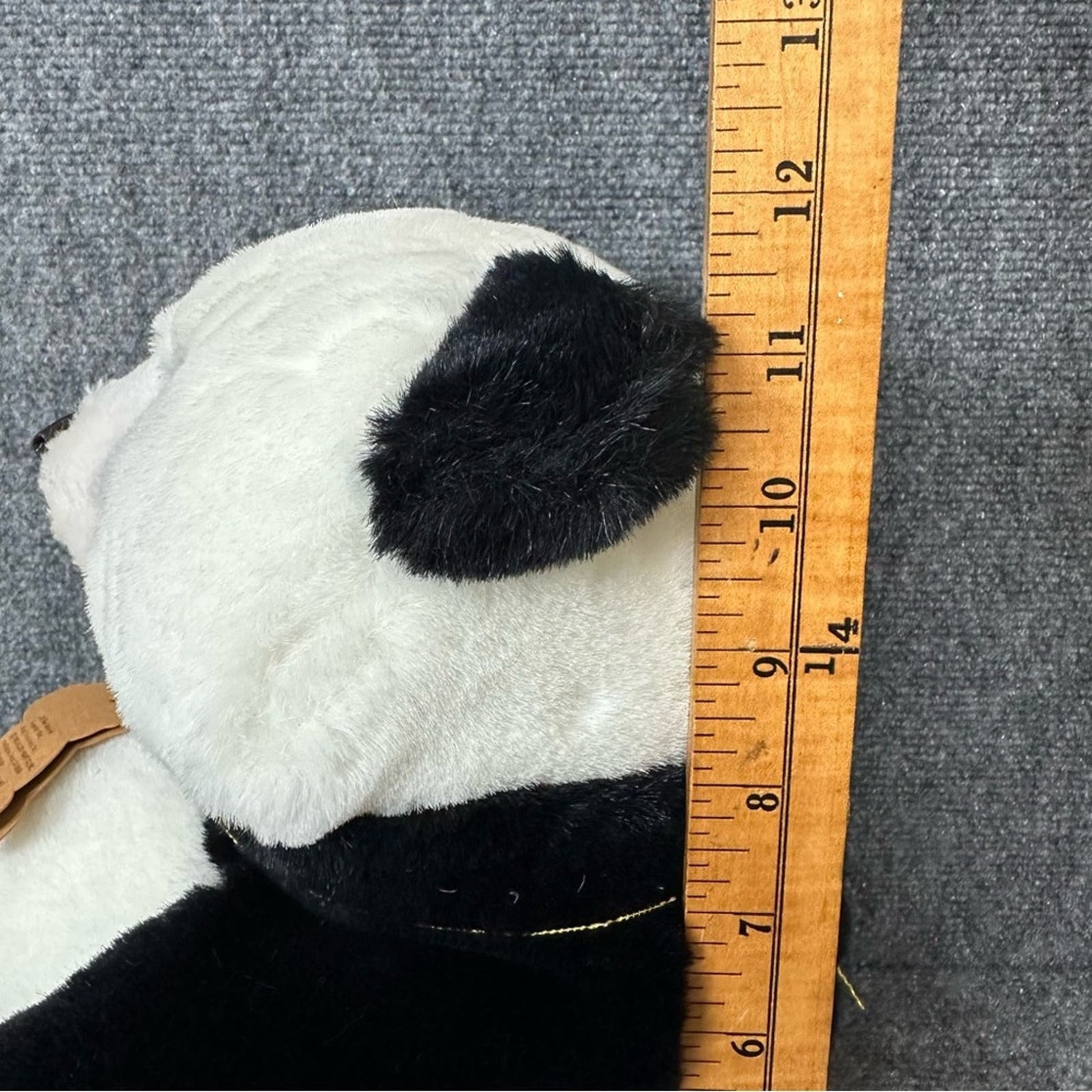 Vintage Aldon Heart Plush Potsy Panda Bear Made in Korea 12 Deadstock ...