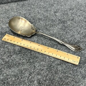 Vintage 1880 Pairpoint Berry Spoon 8” Silver Plate Serving Spoon - Etsy