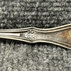 Vintage 1880 Pairpoint Berry Spoon 8” Silver Plate Serving Spoon - Etsy