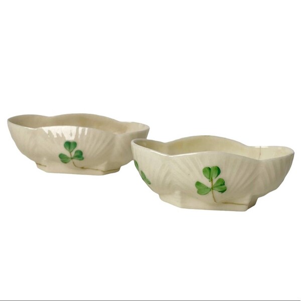 Belleek Shamrock - Etsy