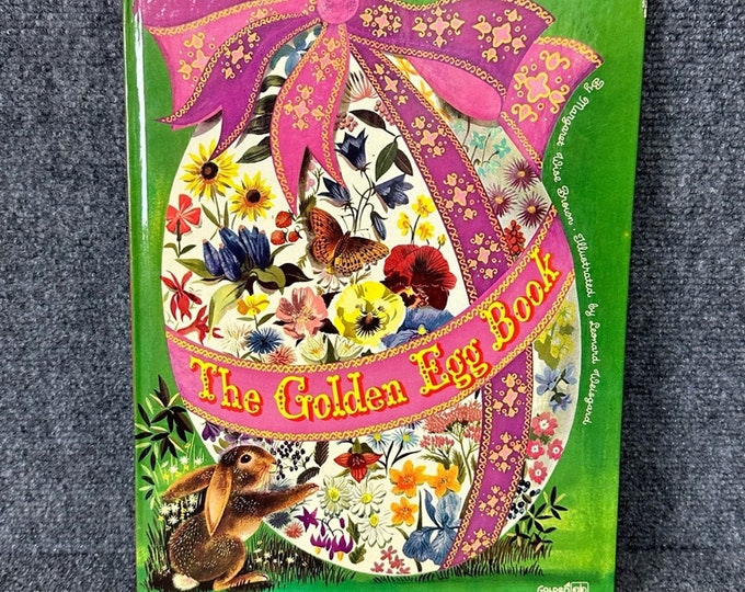 Vintage Easter Book the Golden Egg Book Margaret Wise Brown 1976 ...
