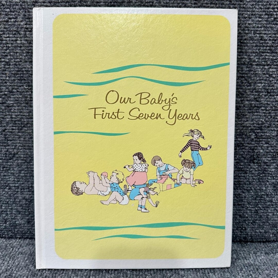 Vintage Gibson Baby Book First Seven Years 1973 Blank 9x11.5 Album ...
