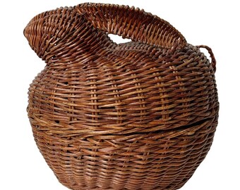 Large Wicker Bunny | Etsy