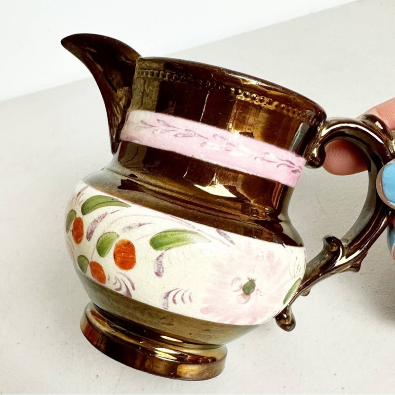 Lusterware Creamer - Etsy