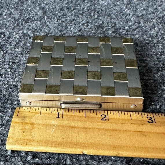 Vintage 1950s metal change purse original box money c… - Gem