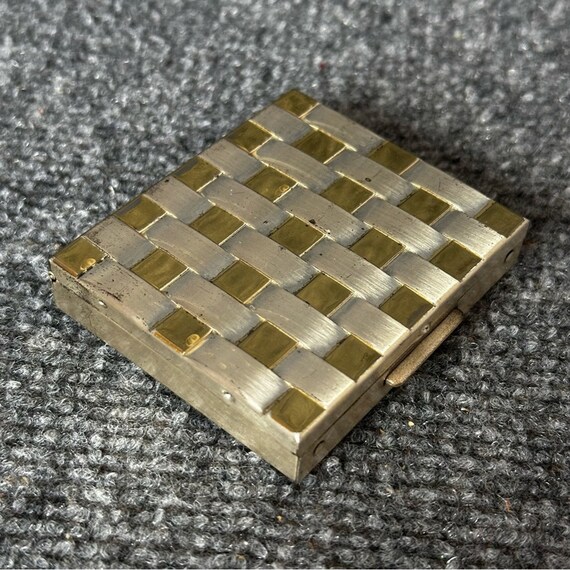 Vintage 1950s metal change purse original box money c… - Gem