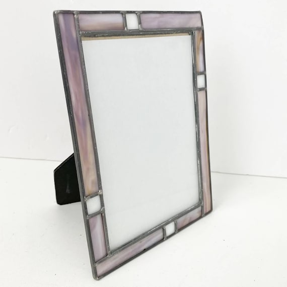 Home & Hobby Framing Boho Stained Glass Decor Vintage Leaded Stained ...