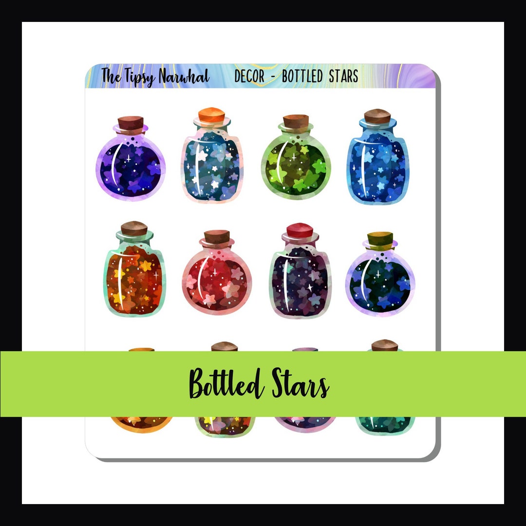 Printable Planner Stickers, Journal Decor, Digital Download, Decorative ...