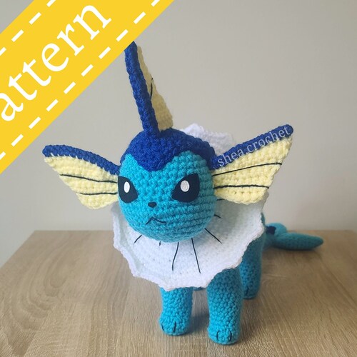 Lapras Crochet Pattern PDF File - Etsy Canada