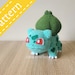 Bulbasaur Crochet Pattern - PDF File - Etsy