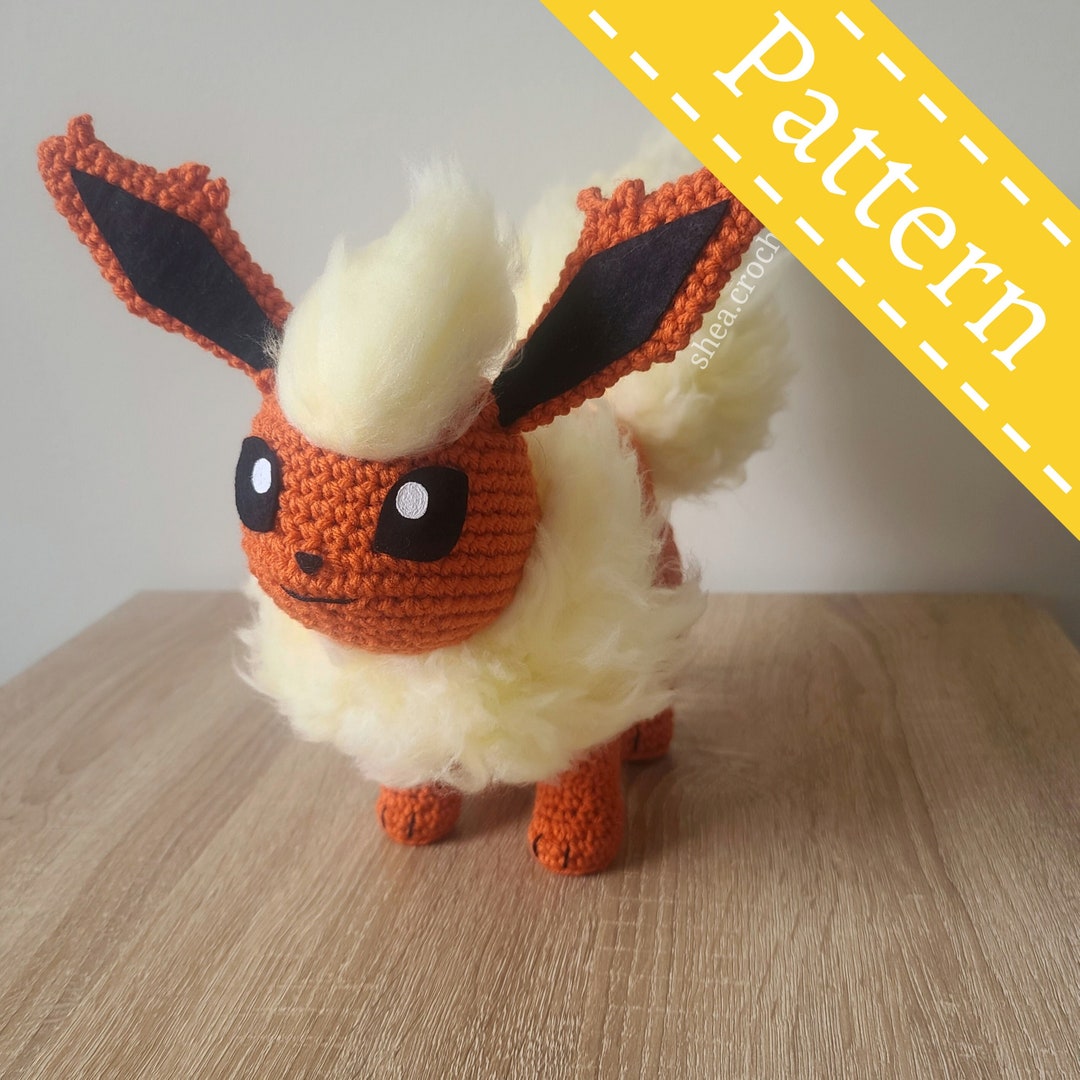 Flareon Crochet Pattern - PDF File - Etsy