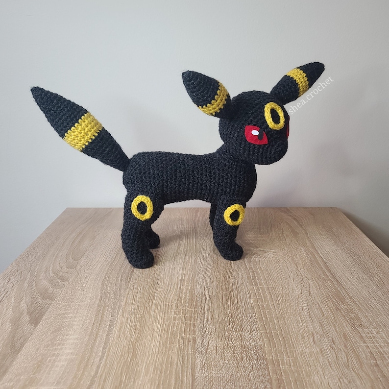 Umbreon Crochet Pattern PDF File - Etsy