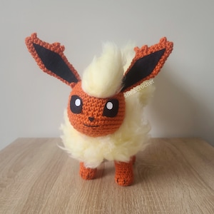 Flareon Crochet Pattern - PDF File - Etsy