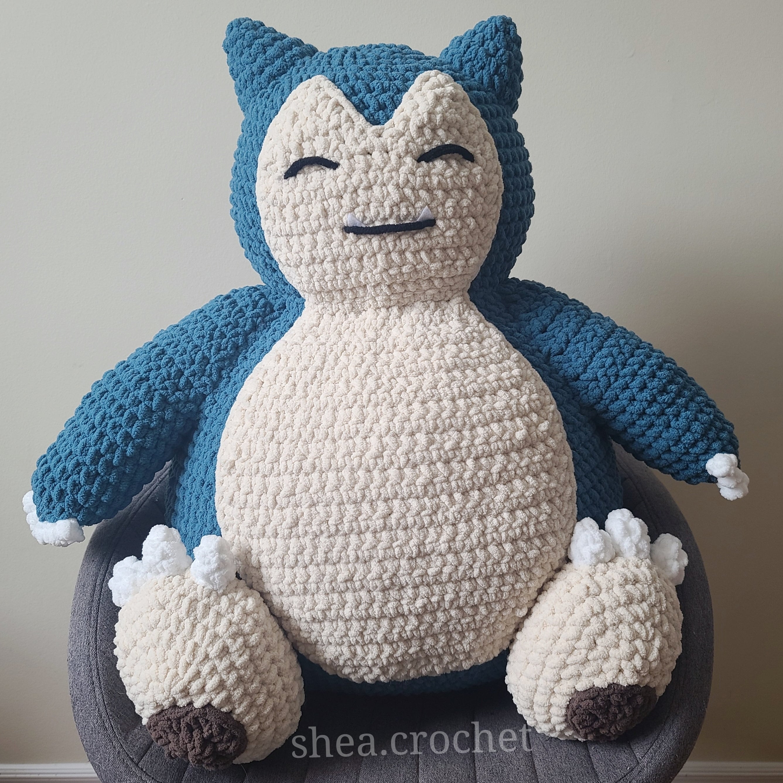 Snorlax Crochet Pattern PDF File - Etsy Canada