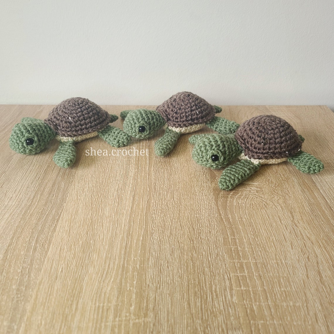 Sea Turtle Crochet Pattern PDF File Beginner Friendly - Etsy