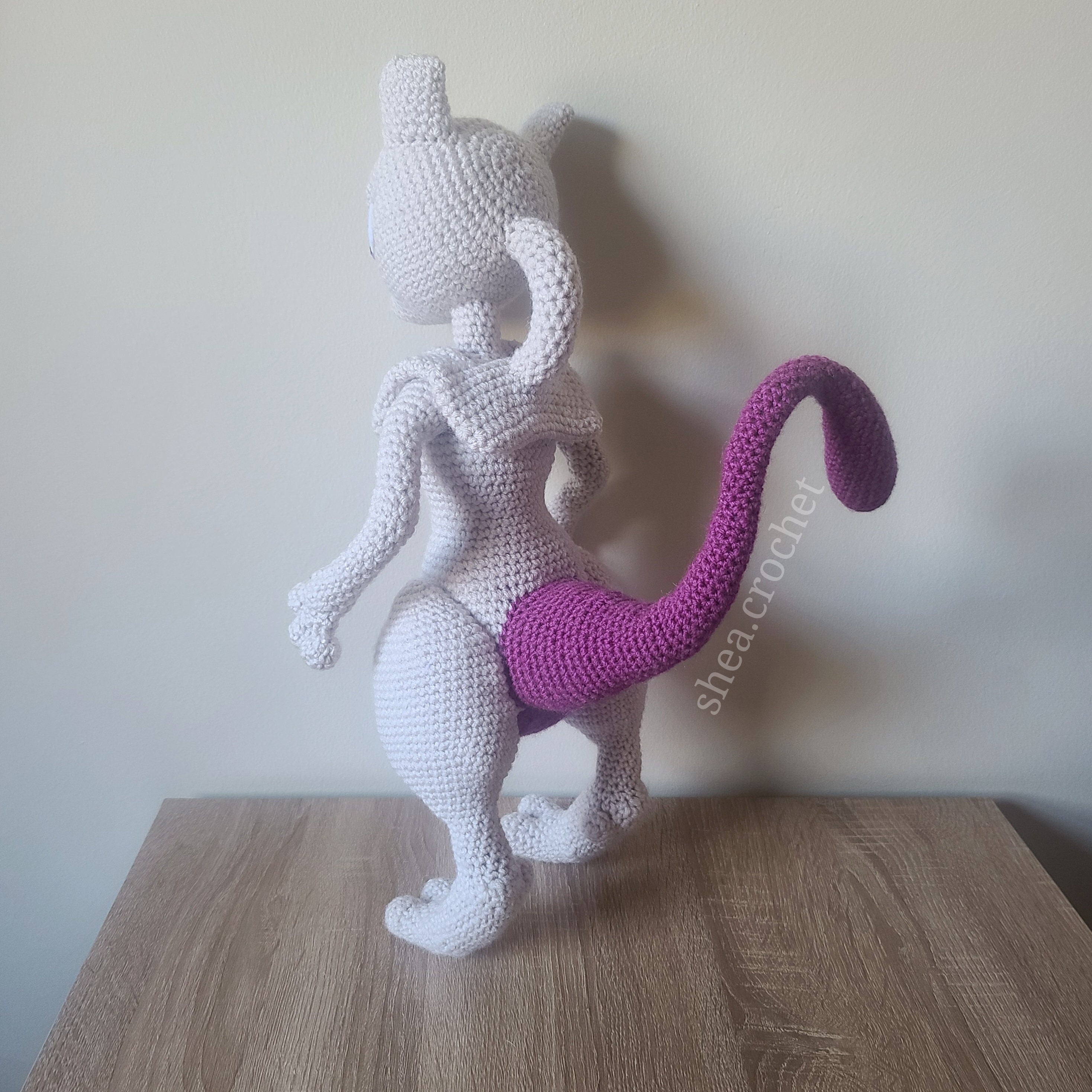 Mewtwo Crochet Pattern PDF File - Etsy UK