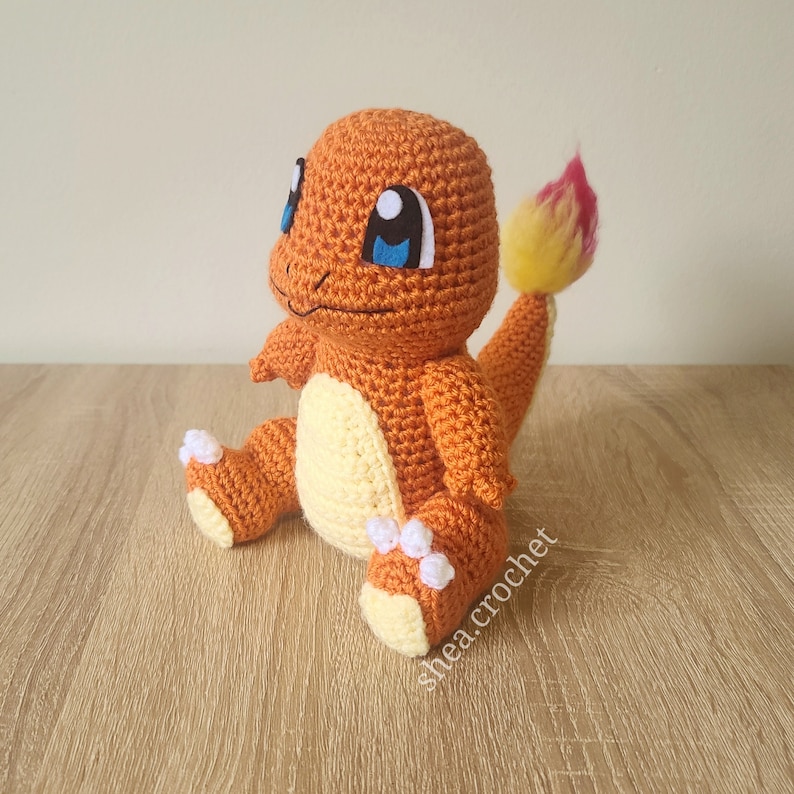 Charmander Crochet Pattern - PDF File - Etsy