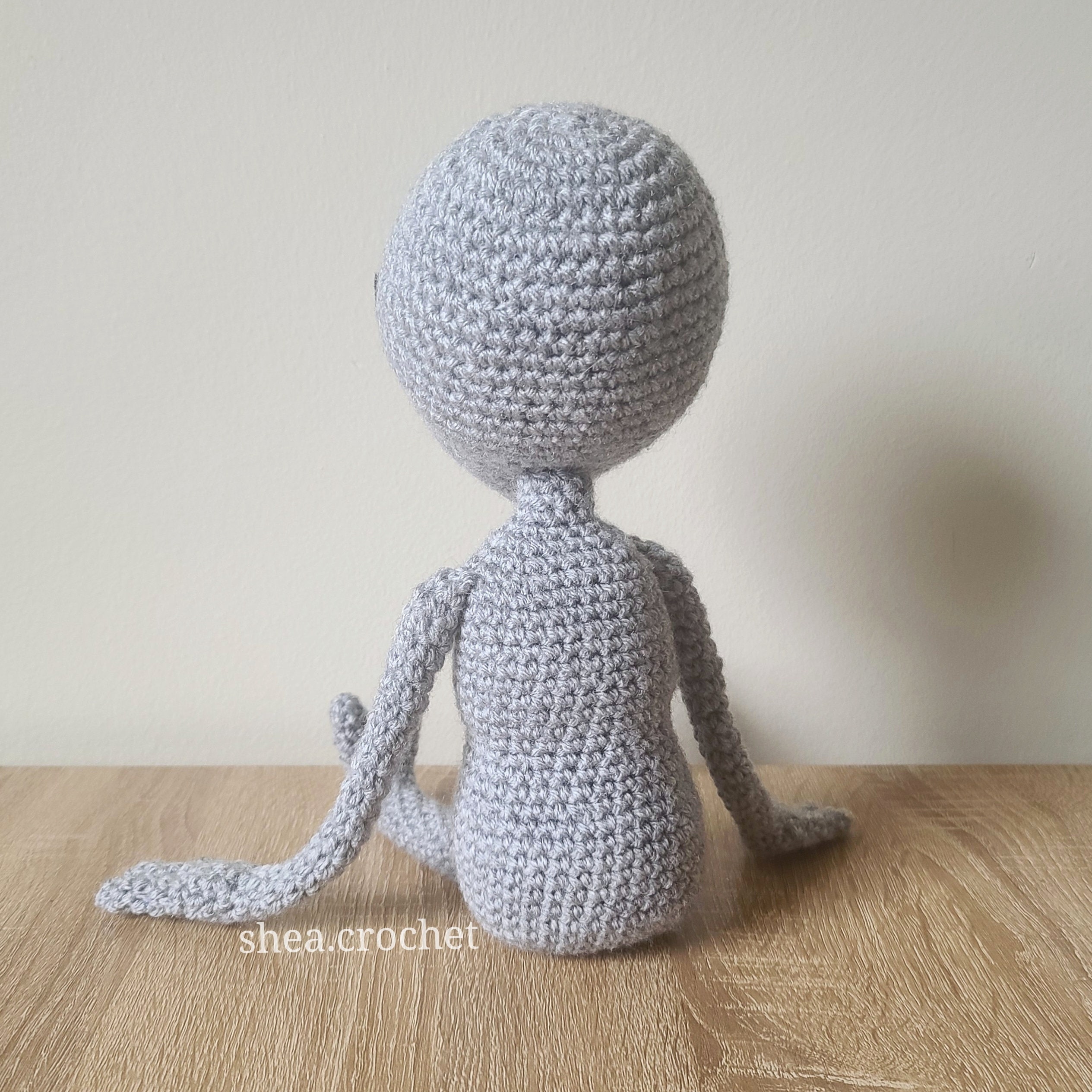 Alien Crochet Pattern PDF File - Etsy