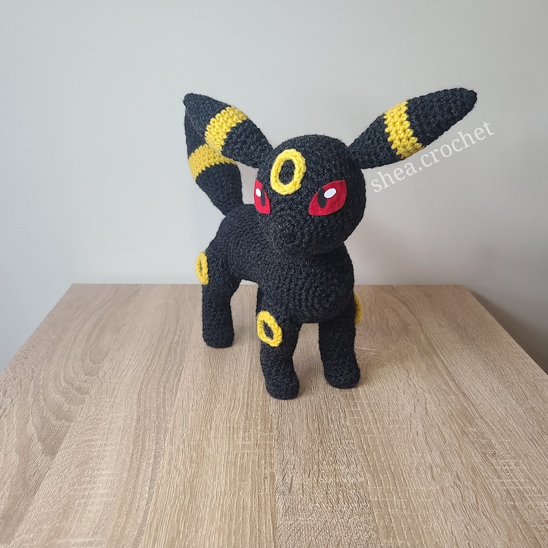 Umbreon Crochet Pattern PDF File - Etsy
