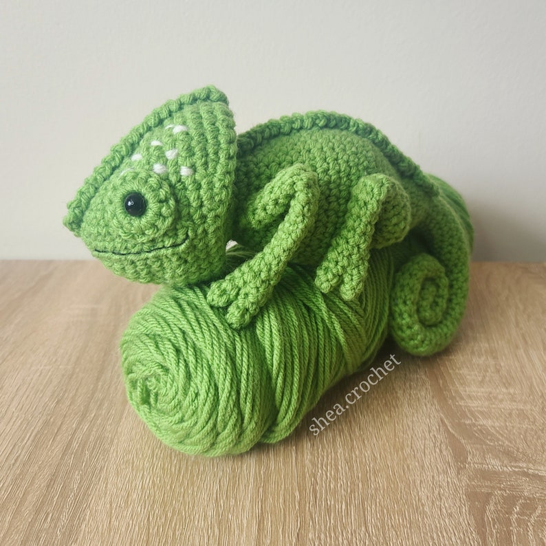 Chameleon Crochet Pattern PDF File | Etsy