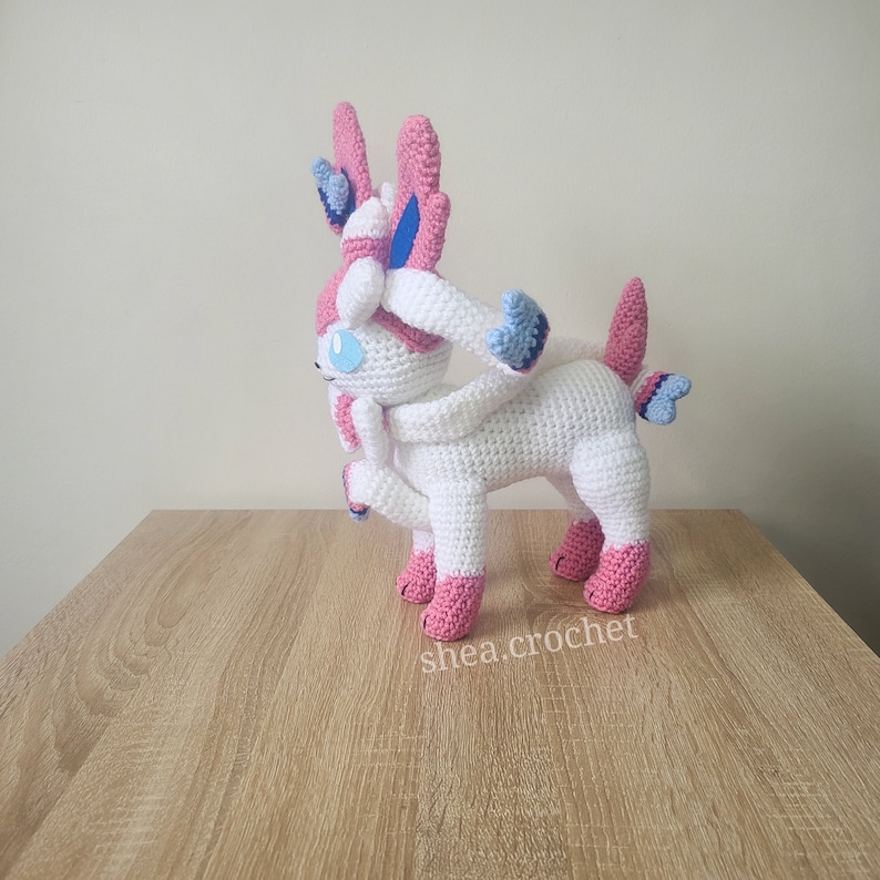 Sylveon Crochet Pattern PDF File - Etsy
