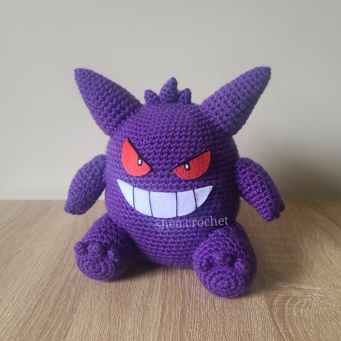 Gastly Haunter & Gengar Crochet Pattern Bundle PDF File - Etsy Canada
