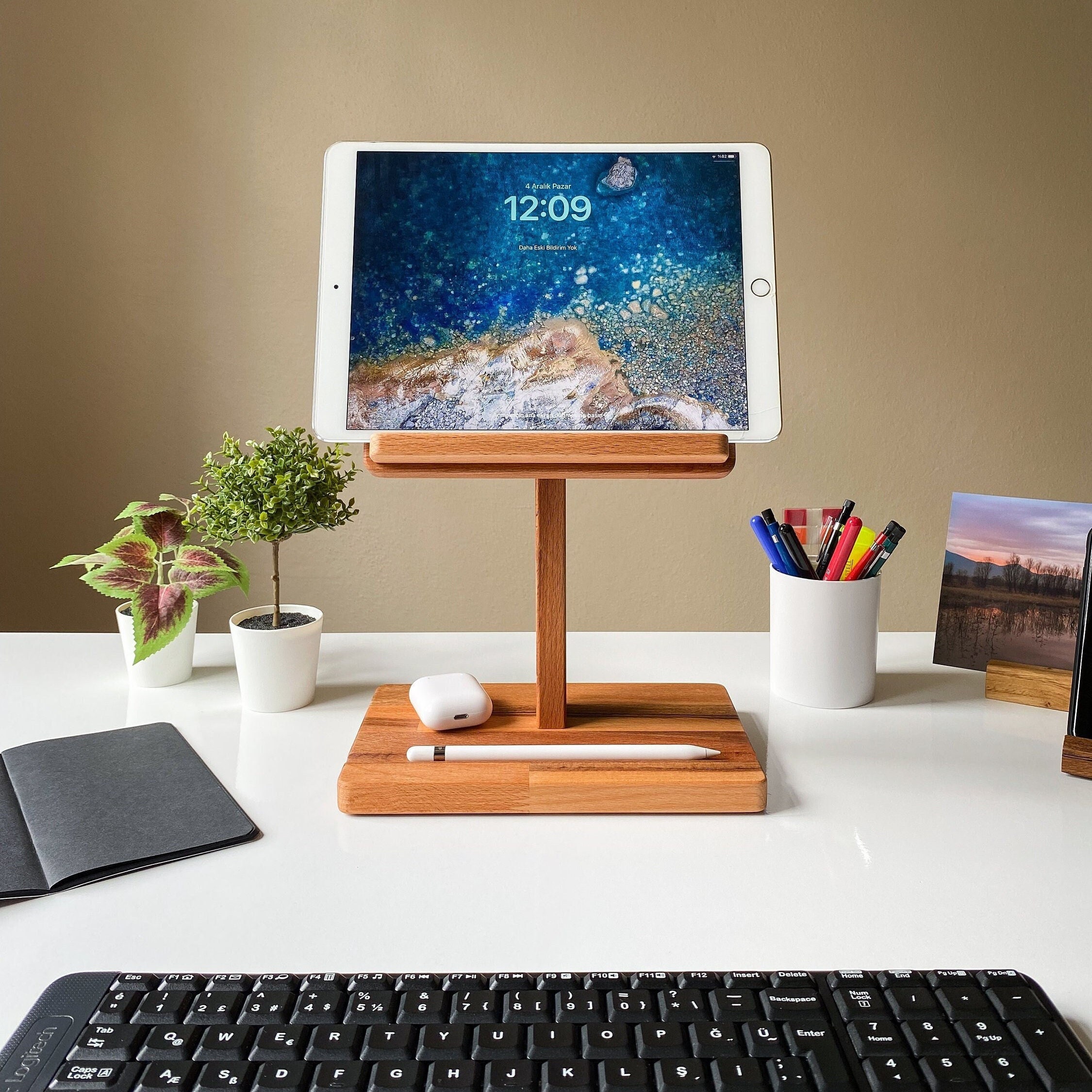 IPad Stand Tablet Stand Adjustable Tablet Holder - Etsy