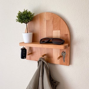 Entryway Organizer, Key Holder With Shelf, Entryway Shelf, Coat Rack ...