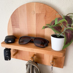 Entryway Organizer, Key Holder With Shelf, Entryway Shelf, Coat Rack ...