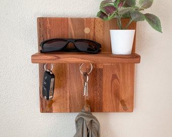 Entryway Organizer, Key Holder With Shelf, Entryway Shelf, Coat Rack ...