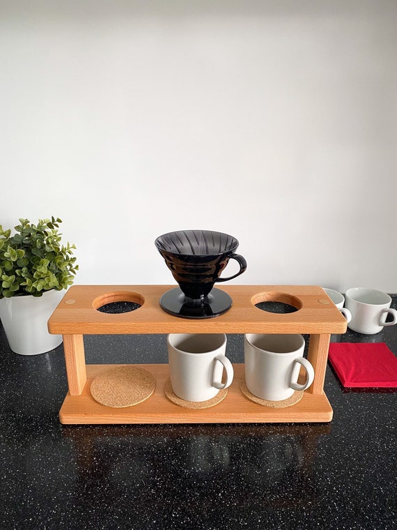Triple Pour Over Coffee Stand V60 Coffee Stand Handmade | Etsy