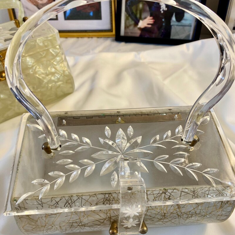 1950s Clear Purse - Etsy