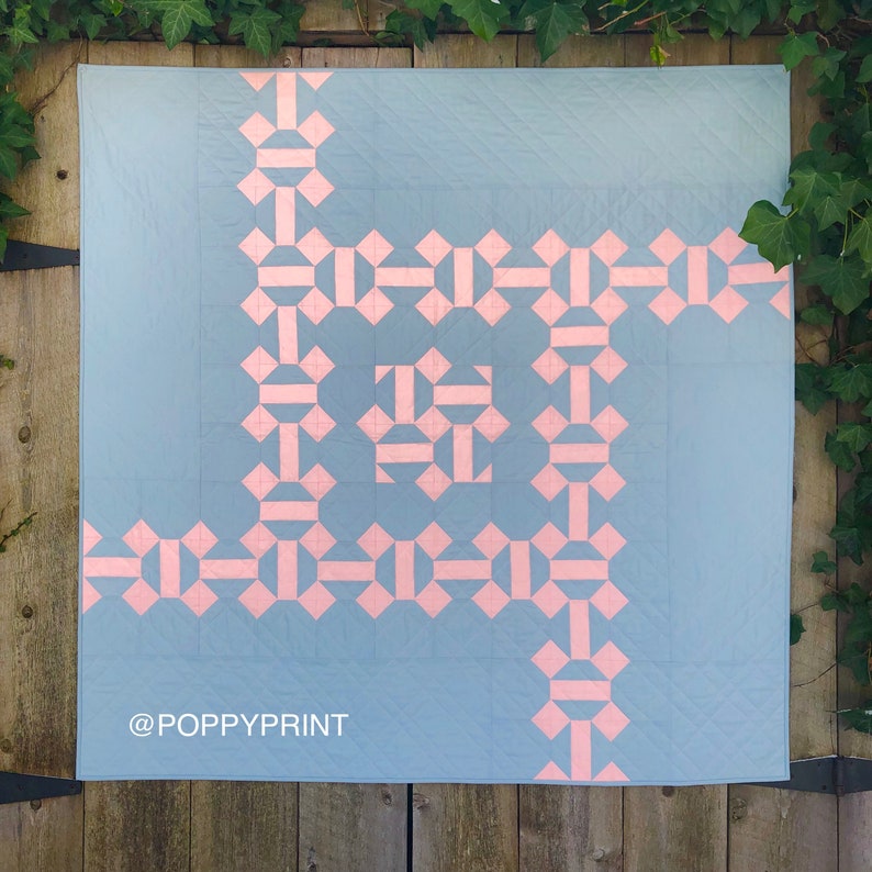 Quarter Turn QUILT PATTERN - Etsy