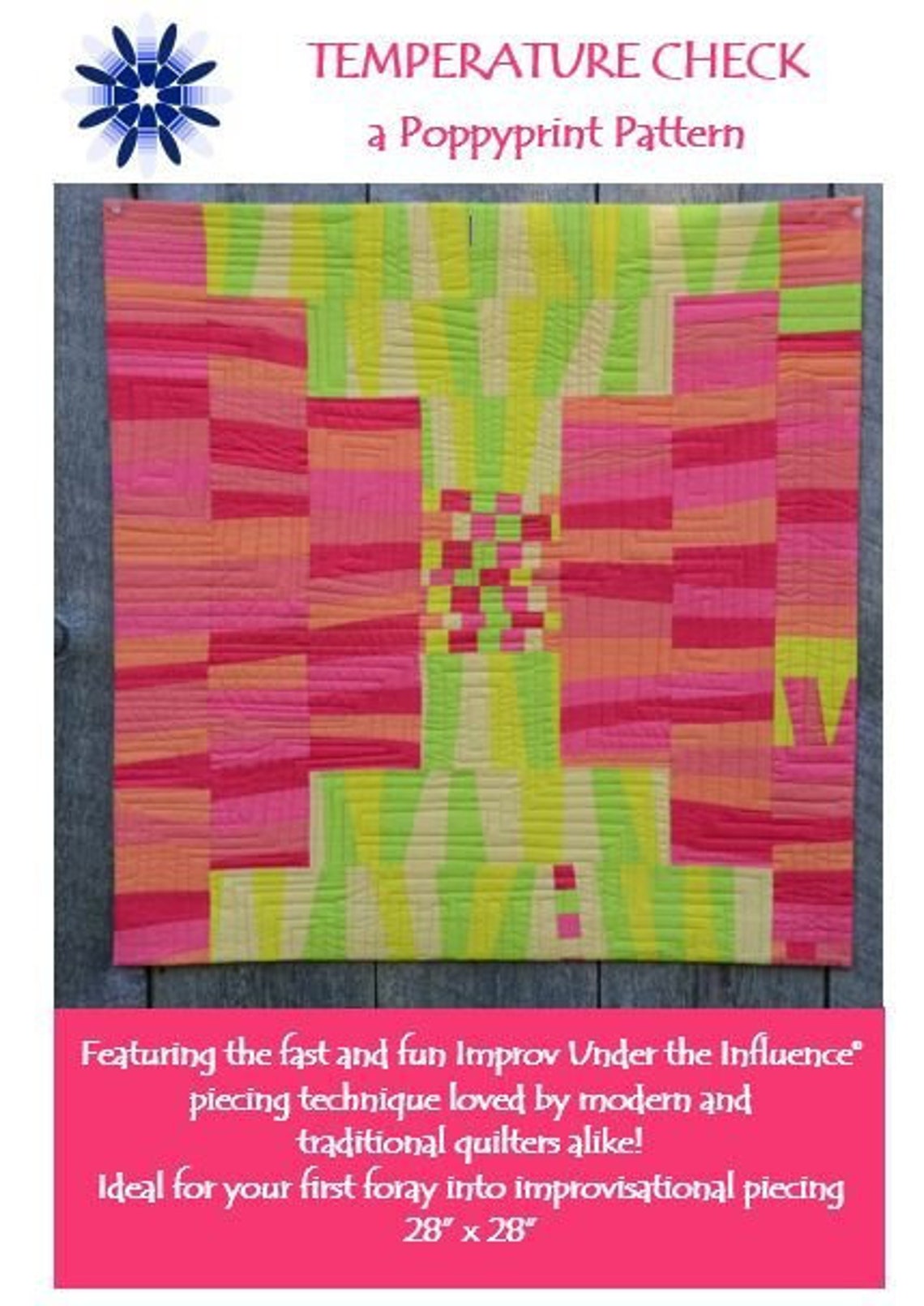 Temperature Check QUILT PATTERN - Etsy