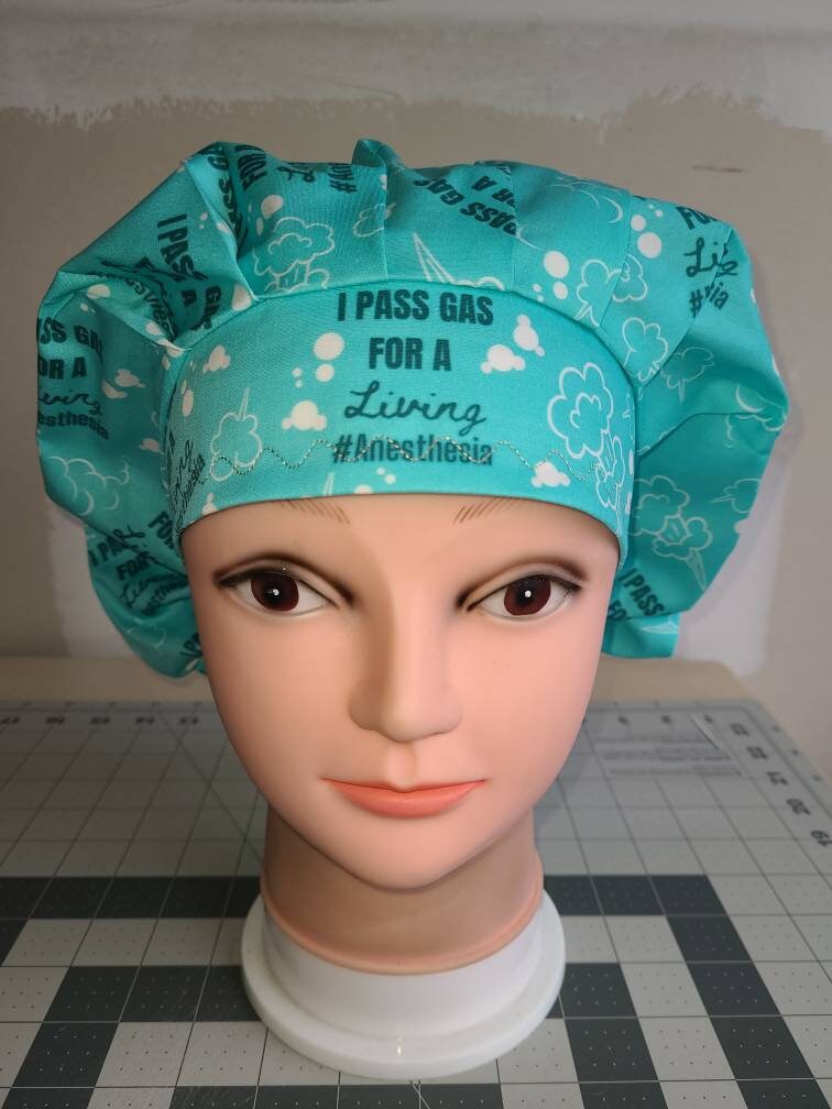 I Pass Gas for A Living Anesthesia Surgical Scrub Bouffant - Etsy