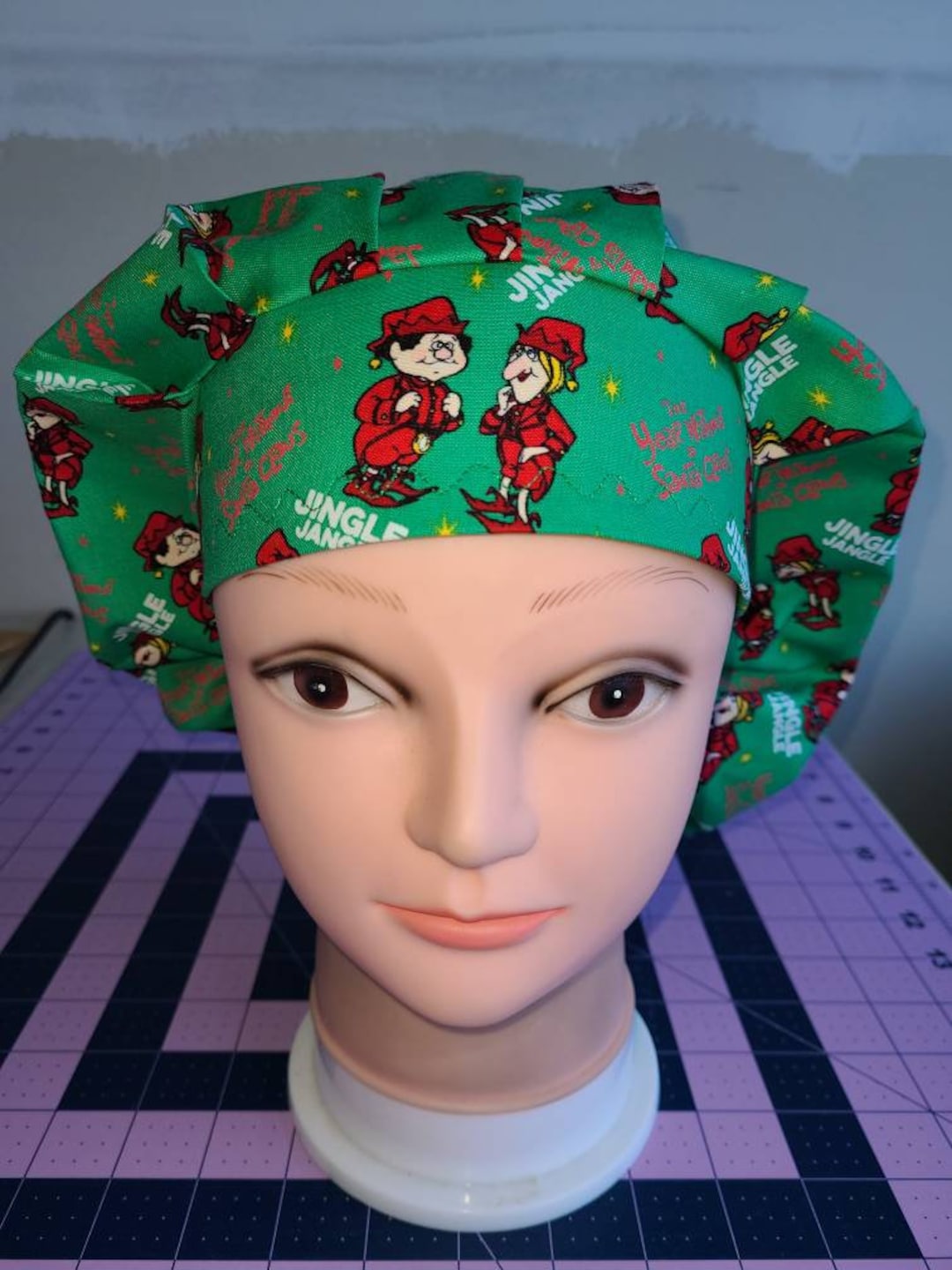 Christmas Cartoon Movie Surgical Scrub Bouffant Hat - Etsy