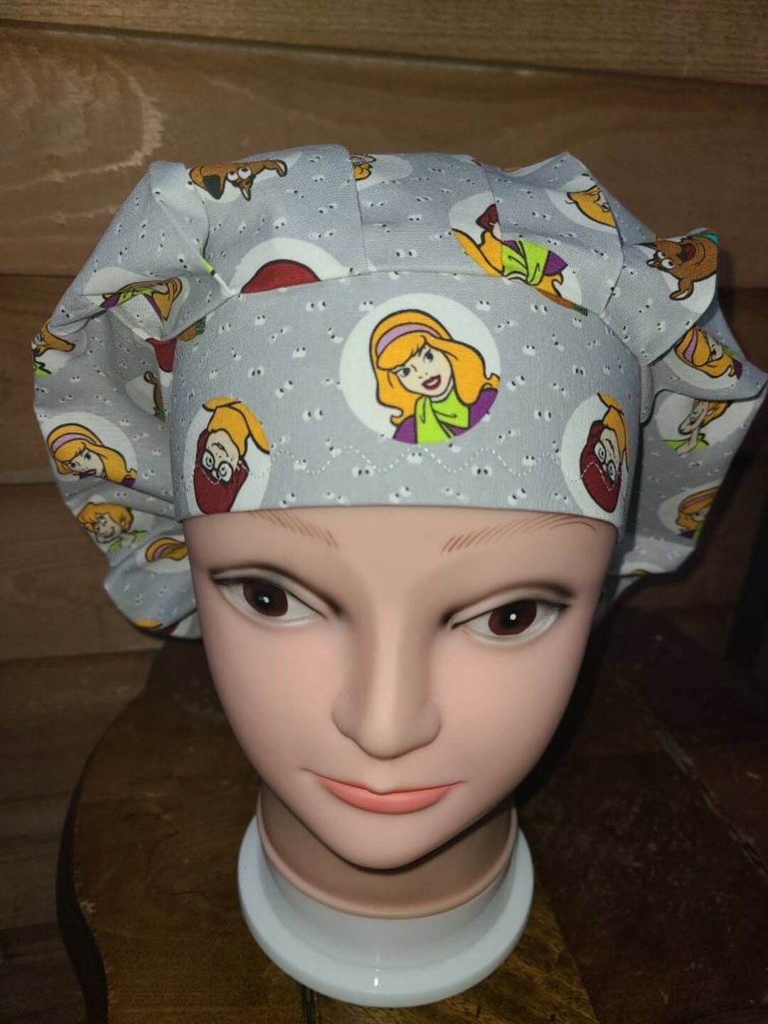 Kids Cartoon Characters Surgical Scrub Bouffant Hat - Etsy