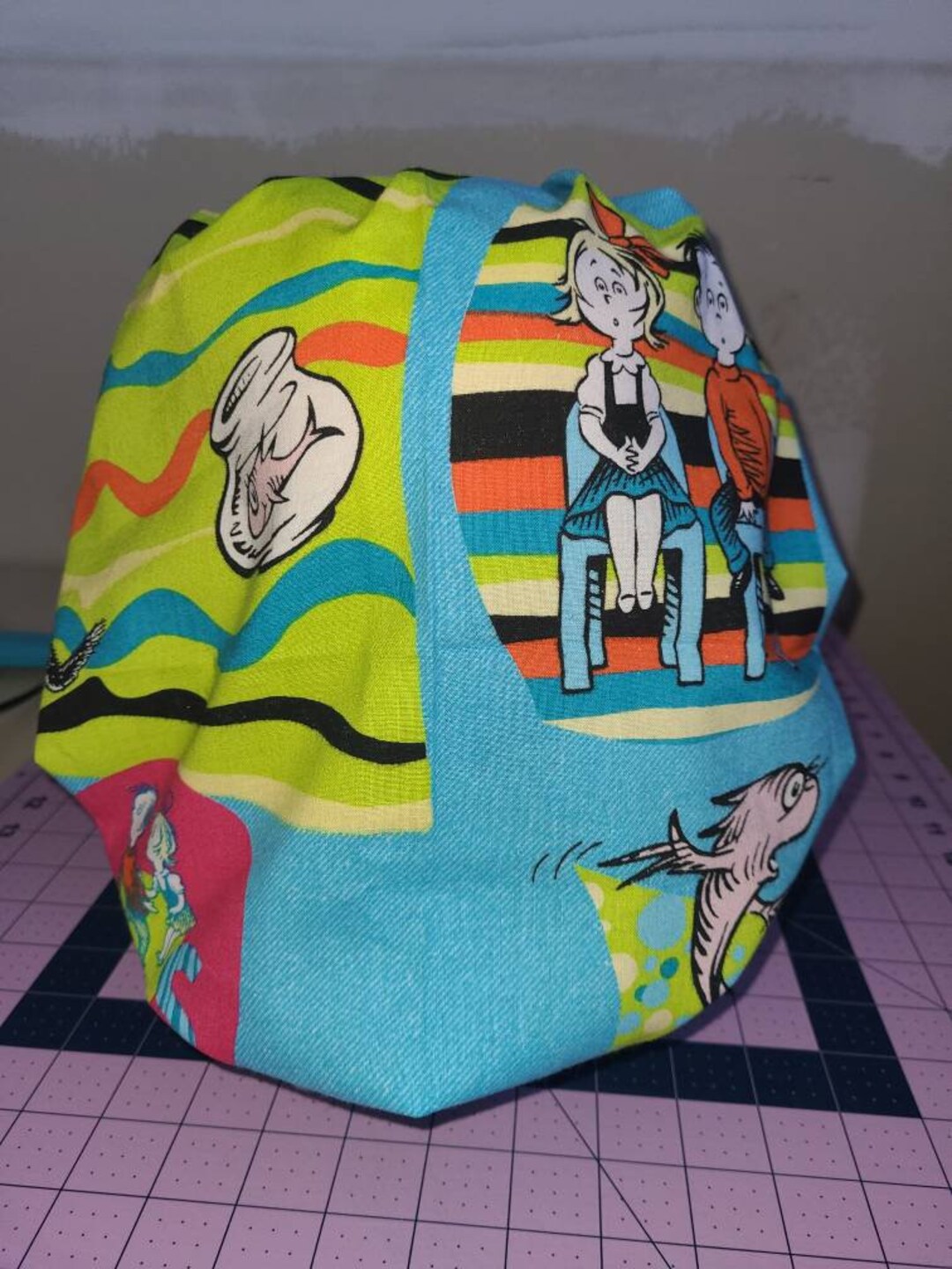 Kids Cartoon Surgical Scrub Bouffant Hat - Etsy