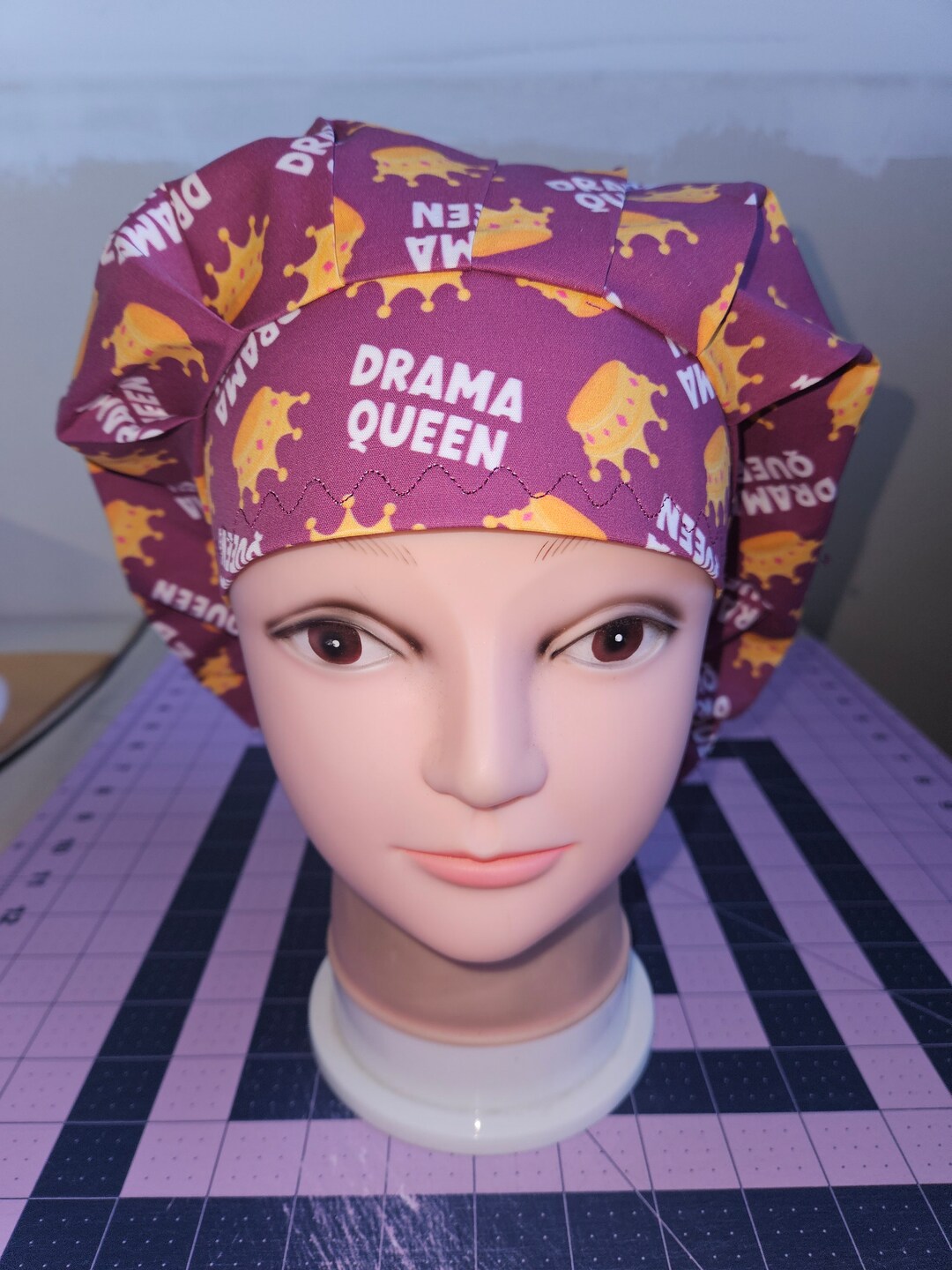 Drama Queen Surgical Scrub Bouffant Hat - Etsy