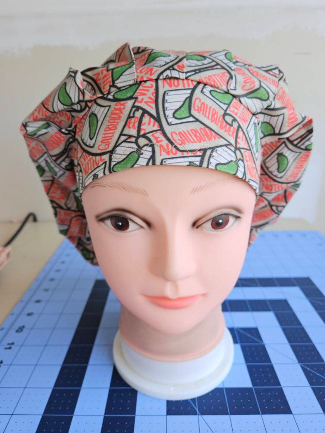 Gallbladder Eviction Notice Surgical Scrub Bouffant Hat - Etsy