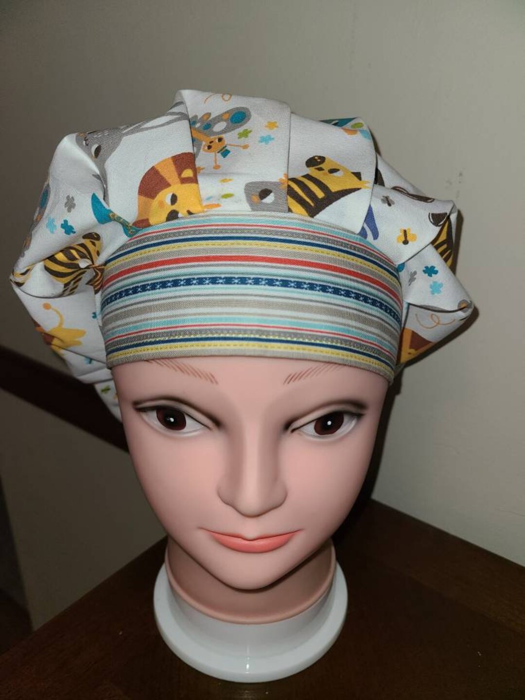 Cute Baby Animals (2 Prints) Surgical Scrub Medical Bouffant Hat - Etsy