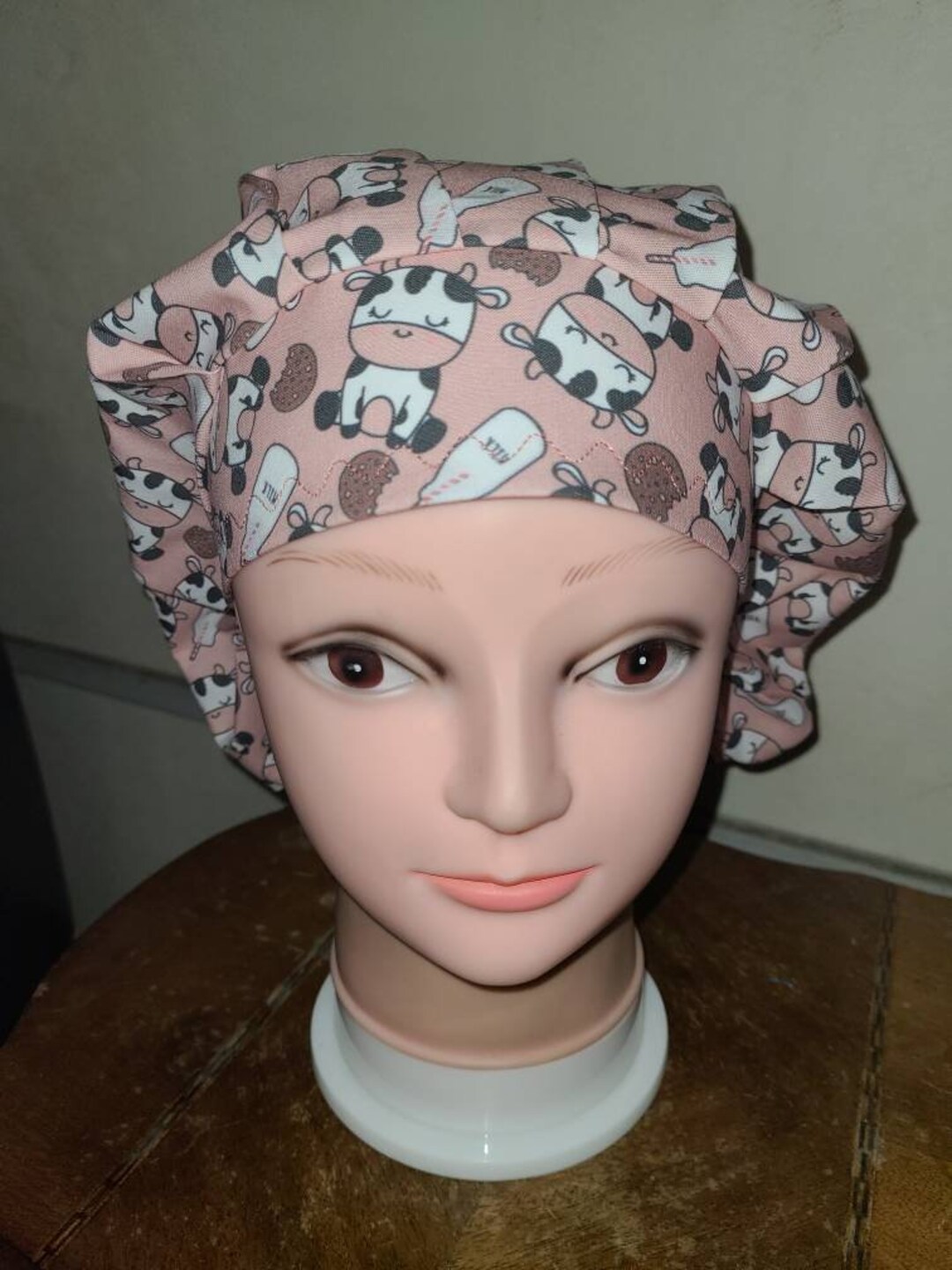 Chocolate Milk Cows Surgical Scrub Bouffant Hat - Etsy
