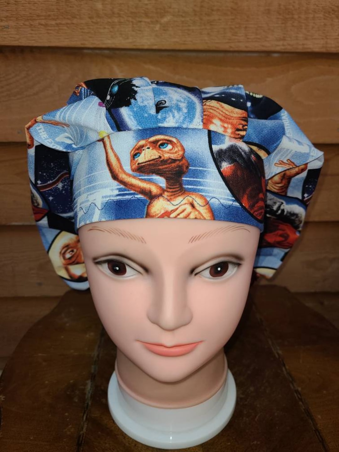 80s Movie 3 Prints Surgical Scrub Bouffant Hat - Etsy