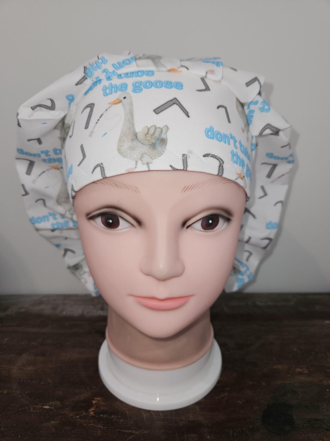 Don't Tube the Goose, Anesthesia Surgical Scrub Bouffant Hat - Etsy