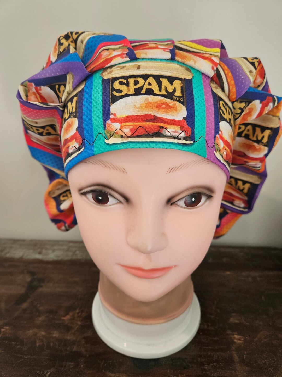 Its SPAM! (2 Prints) Surgical Scrub Bouffant Hat - Etsy